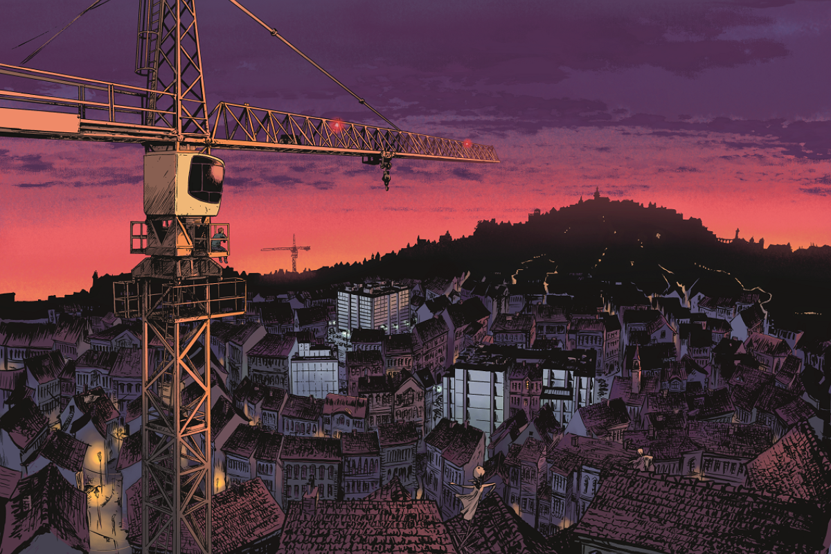 Predajná výstava plagátov z knihy Prašina – Kriedový panáčik sa vydáva ...